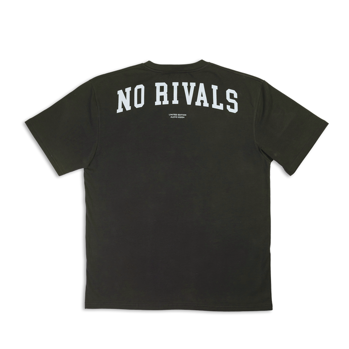 No Rivals Espresso Curved T-Shirt