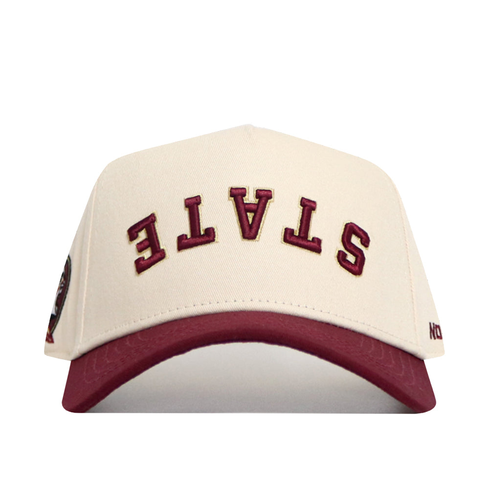 Upside Down STATE Hat - FSU - Classic Colors – No Rivals